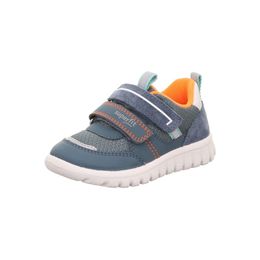 Superfit Trainingsschuhe "Sport 7 mini" in Blau/ Weiß/ Orange | Gr.: 21