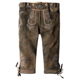Stockerpoint Lederhose "Justin 4" in bison gespeckt | Gr.: 46
