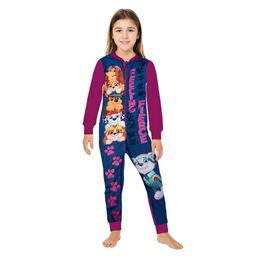 PAW PATROL Overall in Dunkelblau/ Lila | Gr.: 98/104