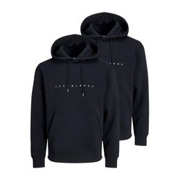 Jack & Jones Jack & Jones Sweatshirt / Hoodie Star in Schwarz | Gr.: XXL