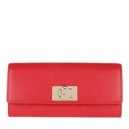 Furla Portemonnaie - Furla 1927 Continental Wallet - Gr. unisize - in Rot - f&uuml;r Damen