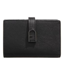 Furla Portemonnaie - Furla Flow S Compact Wallet - Gr. unisize - in Schwarz - f&uuml;r Damen