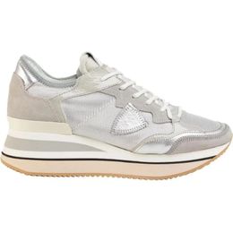 Philippe Model Low-Top Sneaker - Sneakers Triomphe Grigie - Gr. 37 (EU) - in Grau - f&uuml;r Damen