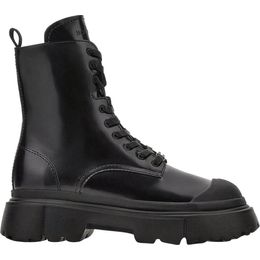 Hogan Stiefeletten - Anfibio H619 nero - Gr. 40 (EU) - in Schwarz - f&uuml;r Damen