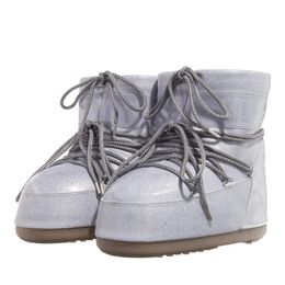 Moon Boot Moonboot Winterboots - Mb Icon Low Glitter - Gr. 33_35 - in Silber - f&uuml;r Damen