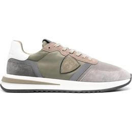 Philippe Model Low-Top Sneaker - Sneakers khaki grijs - Gr. 44 (EU) - in Grün - für Damen