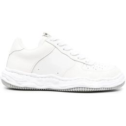 Maison Mihara Yasuhiro Low-Top Sneaker - Wayne Low Original Sole Bascket Leather Low Top Sn - Gr. 39 (EU) - in Wei&szlig; - f&uuml;r Damen