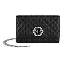 Philipp Plein Clutches - Schultertasche - Gr. unisize - in Schwarz - f&uuml;r Damen