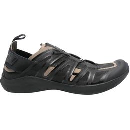Salomon Low-Top Sneaker - Udara Advanced Black/falroc/astral - Gr. UK_11 - in Schwarz - für Damen