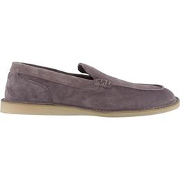 Dolce & Gabbana Dolce&Gabbana Loafer - Heren Dolce & Gabbana Slippers - Gr. 44 (EU) - in Grau - für Damen