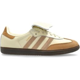 Adidas Low-Top Sneaker - Samba Lt W Cream White/warm Sandstone/gold Met - Gr. US_10_5 - in Weiß - für Damen