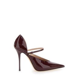 Casadei Hohe Schuhe - Scarlet Jolly' Bordeaux Pumps With Stiletto Heel I - Gr. 40 (EU) - in Rot - f&uuml;r Damen