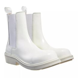 Bottega Veneta Stiefel & Boots - Fireman Ankle Boot - Gr. 35 (EU) - in Wei&szlig; - f&uuml;r Damen