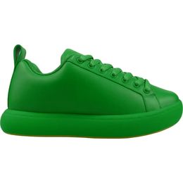 Bottega Veneta Low-Top Sneaker - Sneakers verde in pelle - Gr. 41 (EU) - in Gr&uuml;n - f&uuml;r Damen