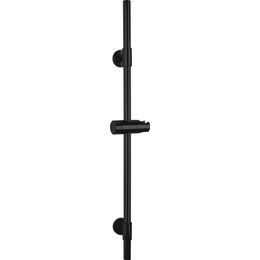 Duschstange Wenko "Basic", schwarz, T:66cm, Duschkopfhalterungen, Schwarz