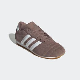 Sneaker adidas originals "ADIDAS TAEKWONDO SCHNÜRSCHUH", Gr. 39, trace braun, cloud weiß, gum 3, Leder, Synthetik, Schuhe