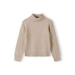 MINOTI Pullover M&auml;dchen Gr&ouml;&szlig;e 104/110 dunkelbeige