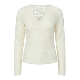 Y.A.S YAS Shirt 'YASLACEY' Damen Gr&ouml;&szlig;e XXL creme