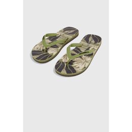 O`Neill O'NEILL Zehentrenner »PROFILE GRAPHIC SANDALS« Green Dusty Flower 46 46 Bequeme Zehentrenner von O'Neill