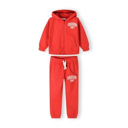 MINOTI Sweatsuit boy Red size 3-4y