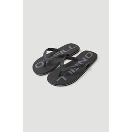 O`Neill O'NEILL Zehentrenner &raquo;PROFILE LOGO SANDALS&laquo; Black Out 43 43 Stylische Zehentrenner von O'Neill