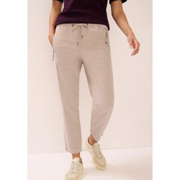 Cecil Cordhose &raquo;Style Tracey&laquo; mit Tunnelzug eggshell white XS (36) - L&auml;nge 28 L&auml;nge 28 XS (36) Hose von Cecil
