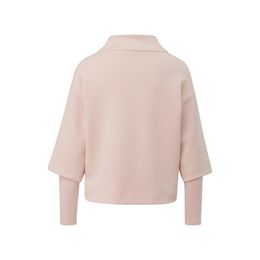 s.Oliver BLACK LABEL Sweatshirt mit großem Stehkragen und Doppellayer-Ärmeln SEPIA ROSE 36 36 Modernes Sweatshirt von s.Oliver BLACK LABEL