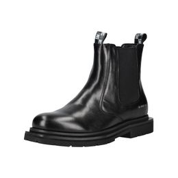 Steve Madden Stiefelette »Stiefelette Leder/Textil« Schwarz 42 42 Verschluss: Schlupfschuh