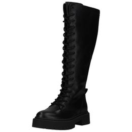 Steve Madden Schnürstiefel »Stiefel Leder« Schwarz 36 36 Verschluss: Schnürung