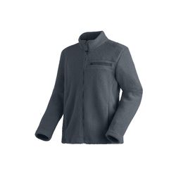 Maier Sports Fleecejacke &raquo;Racka M&laquo; Herren Fleece, funktioneller Midlayer, Full-Zip grau 56 56 Fleecejacke zum Drunterziehen an kalten Tagen