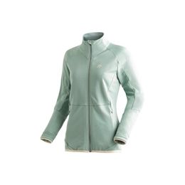 Maier Sports Fleecejacke &raquo;Sinaia W&laquo; Damen Midlayer, atmungsaktiv schnelltrocknend, Full-Zip, Regular Fit seegr&uuml;n 38 38 Wabenfleece-Jacke f&uuml;r...