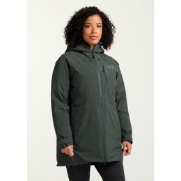 Jack Wolfskin Daunenjacke »ICECAPE 2L DOWN INS JKT W RDS« mit Kapuze slategreen S (36) S (36) Daunenjacke