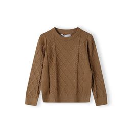 MINOTI Pullover Jungen Gr&ouml;&szlig;e 158/164 karamell