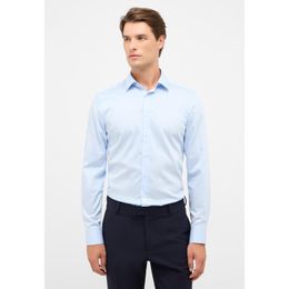 Eterna Damen Langarmhemd &raquo;SLIM FIT&laquo; NON IRON (b&uuml;gelfrei) blau 38, Normalgr&ouml;&szlig;en