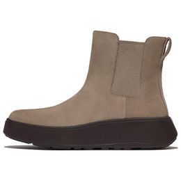 fitflop Chelseaboots »F-MODE« Chunky Boots mit Plateausohle taupe 36 36 Mit beidseitigen Stretcheinsatz zum Schlupfen