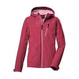 Killtec Softshelljacke »KOS 235 GRLS SFTSHLL JCKT« Wind- u. wasserabweisende Kinder-Softshelljacke, 10.000 mm Wassersäule pink 140 140...
