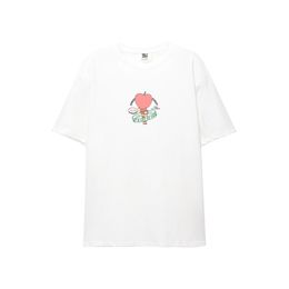 Pull&Bear Pull&bear Shirt 'TOM JERRY' male White size S