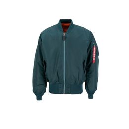 Alpha Industries Bomberjacke »Men - Bomber Jackets MA-1 Heritage« navy 3XL 3XL Flight Nylon Stoff