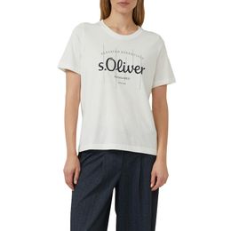 s.Oliver T-Shirt mit Print OFF WHITE 34 34 T-Shirt von s.Oliver Red Label