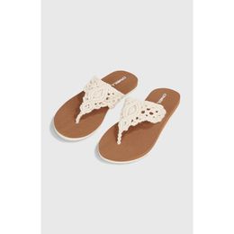 O`Neill O'NEILL Zehentrenner »DITSY CROCHET SANDALS« Snow White 39 39 Modische Zehentrenner von O'Neill