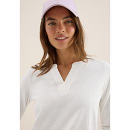 Cecil Langarmshirt im Tunika-Look vanilla white L (42) L (42) Shirt im Tunika-Look von Cecil