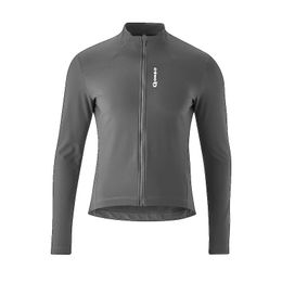 Gonso Radtrikot »SITIVO TRIKOT THERM M« Herren Fahrradtrikot langarm, isolierendes Full-Zip Trikot, Tight Fit schwarz M M Enganliegende Passform