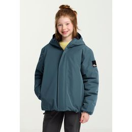 Jack Wolfskin Outdoorjacke &raquo;TEEN INS JACKET K&laquo; mit Kapuze aluminiumblue 128 128 Isolationsjacke