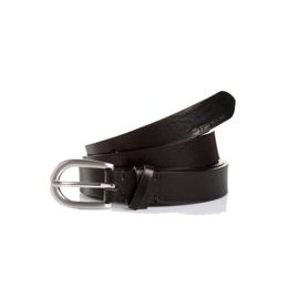 Tom Tailor Ledergürtel »TTNELLY« 2 cm breiter Damengürtel, modisch vielseitig black uni