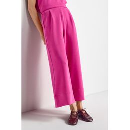 RICHROYAL Culotte »2409 T Peach Culotte« aus fester, gepeachter Qualität raspberry pink XL - N-Gr N-Gr XL Stoffhose von RICHROYAL