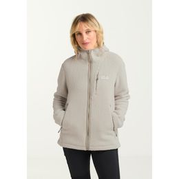 Jack Wolfskin Fleecejacke &raquo;CRADLE MOUNTAIN PILE FZ W&laquo; mit Kapuze palesand XS XS Sherpa-Fleecejacke