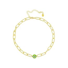Fashionbox Kette Damen Gr&ouml;&szlig;e One Size gr&uuml;n
