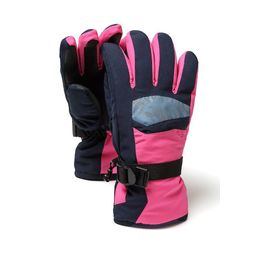 MINOTI Handschuhe Jungen Gr&ouml;&szlig;e XXXS grau / neonpink
