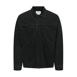 Only & Sons Only & Sons Jacke 'ONSEmil' Herren Gr&ouml;&szlig;e XL black denim