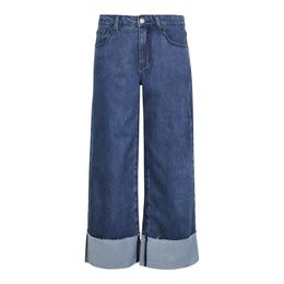 Apricot Ikeda Wide Leg Cropped Jeans ' ' Damen Größe 30 blau